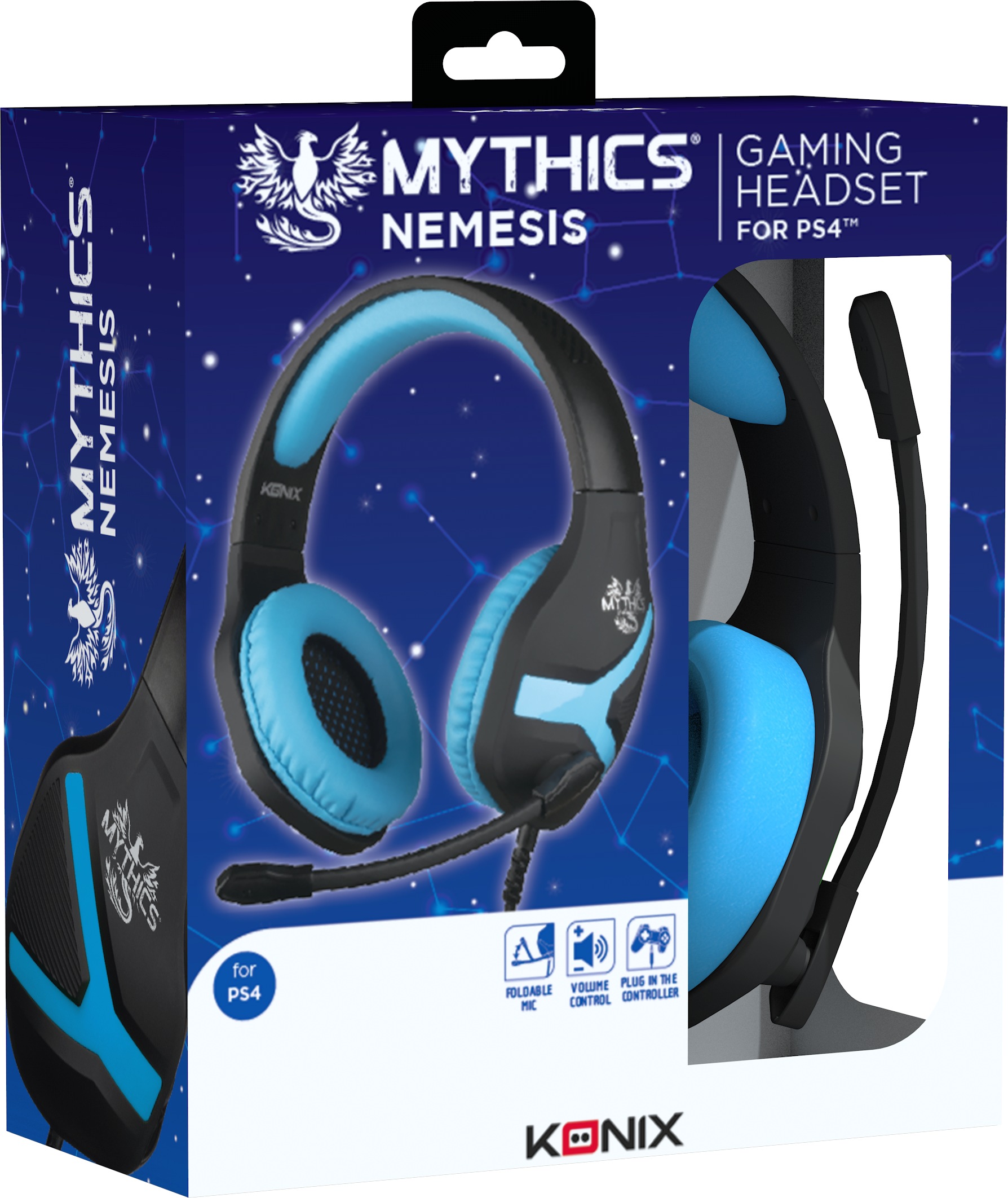 Konix Mythics Gaming Headset Nemesis [ps4 Ps5] Thali