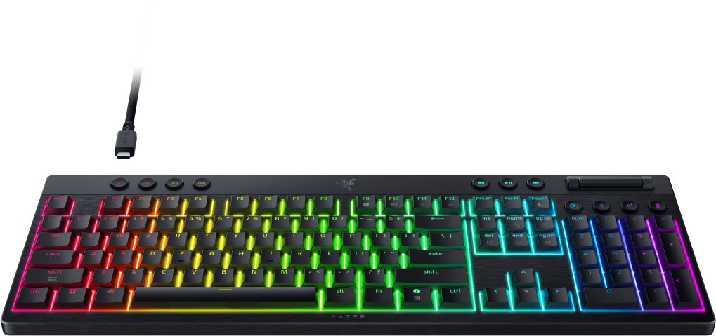 Razer BlackWidow V4 Low-profile HyperSpeed - (Orange Switch) [German ...